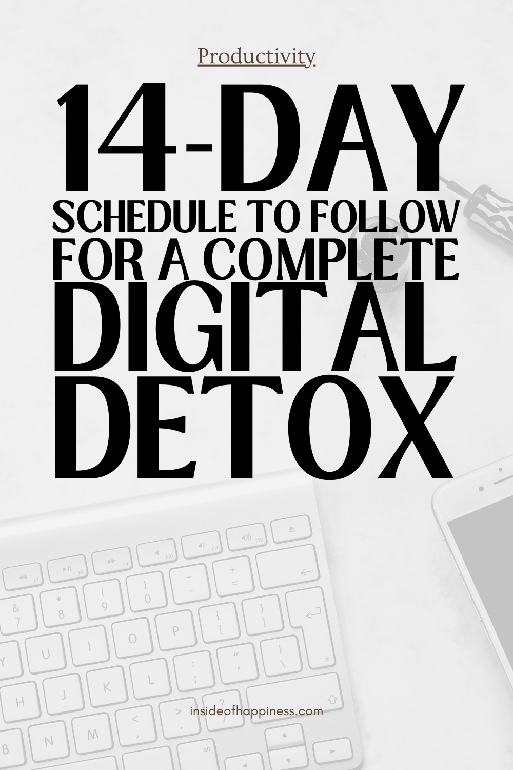 14-Day Digital Declutter and Detox Challenge For Overwhelmed Social Bees